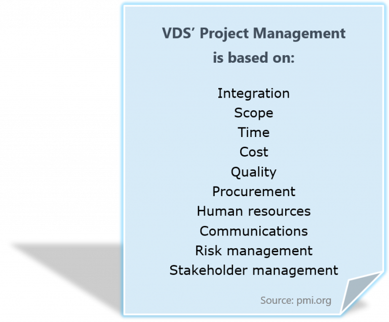 Project Management – VDS DataTech